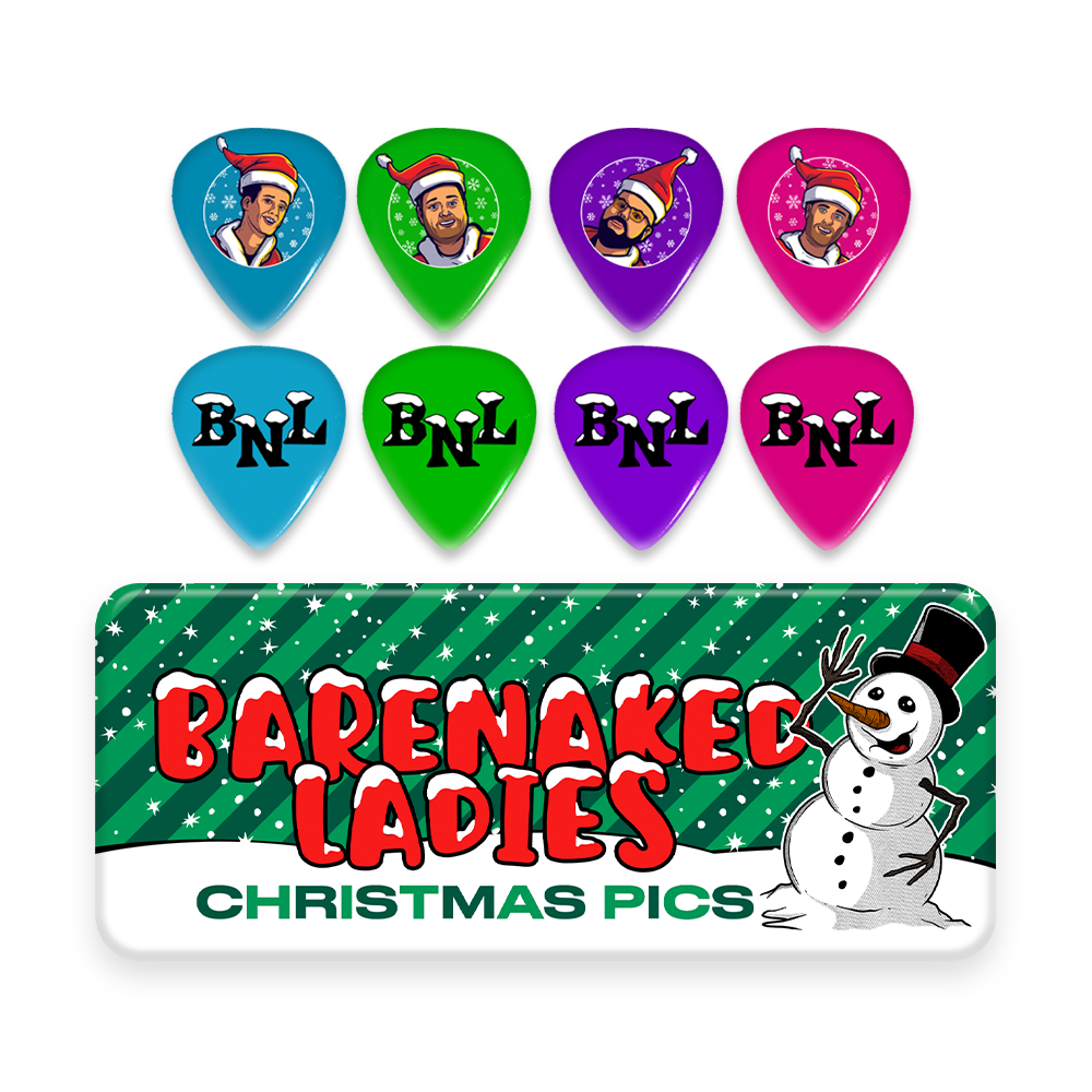 Christmas Pics Guitar Pick Set Barenaked Ladies Usd